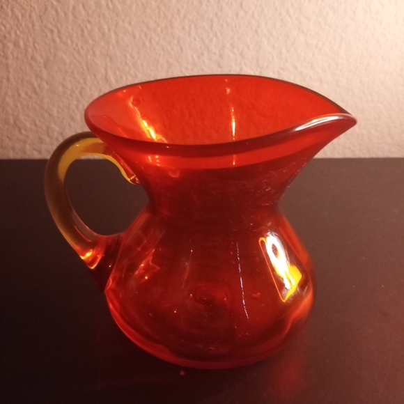 BLENKO | Art | Vtg Blenko Amberina 4 Miniature Pitcher | Poshmark